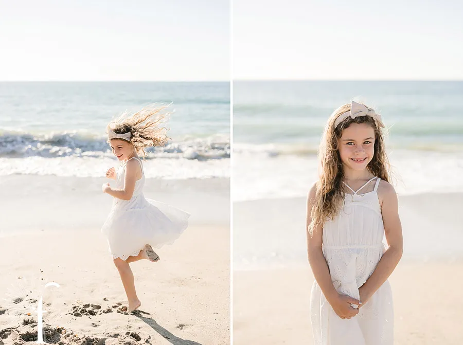 Torrance Beach Family Portraits | Cowgill Family - Figlewicz Photography
