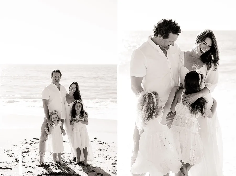 Torrance Beach Family Portraits | Cowgill Family - Figlewicz Photography