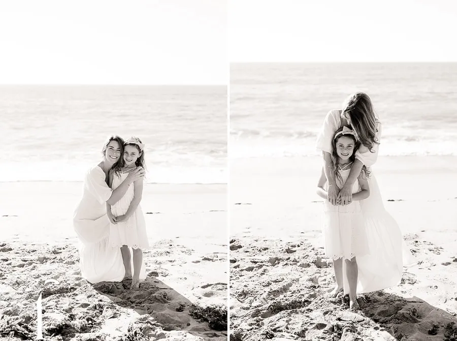 Torrance Beach Family Portraits | Cowgill Family - Figlewicz Photography