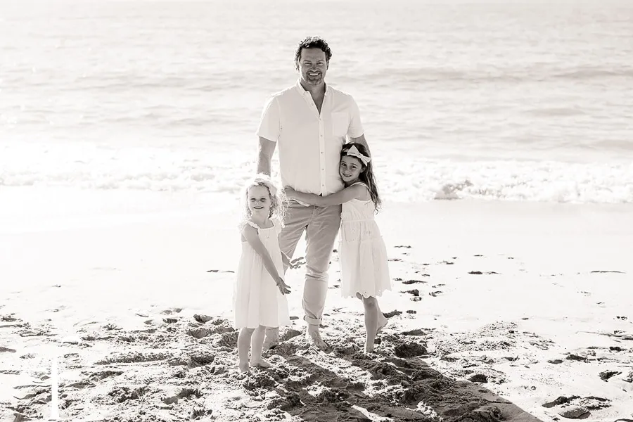 Torrance Beach Family Portraits | Cowgill Family - Figlewicz Photography