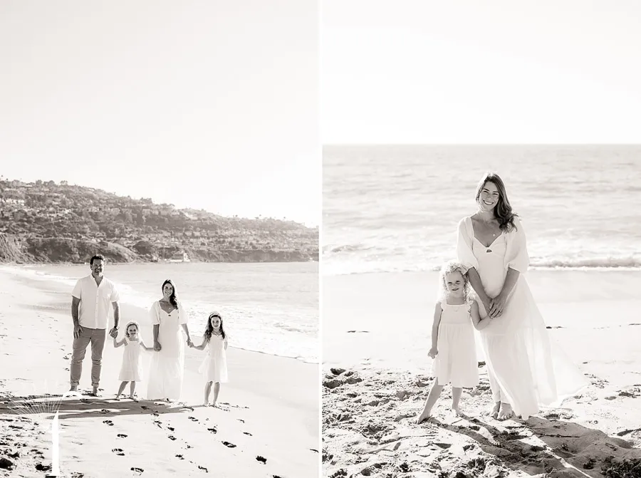 Torrance Beach Family Portraits | Cowgill Family - Figlewicz Photography