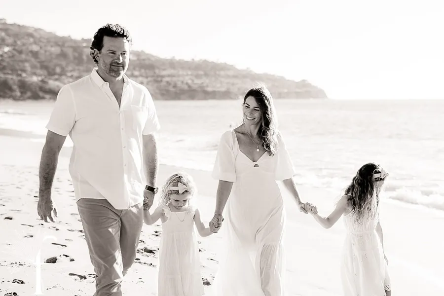 Torrance Beach Family Portraits | Cowgill Family - Figlewicz Photography