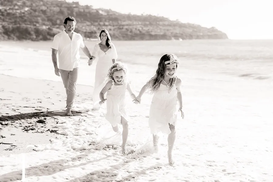 Torrance Beach Family Portraits | Cowgill Family - Figlewicz Photography